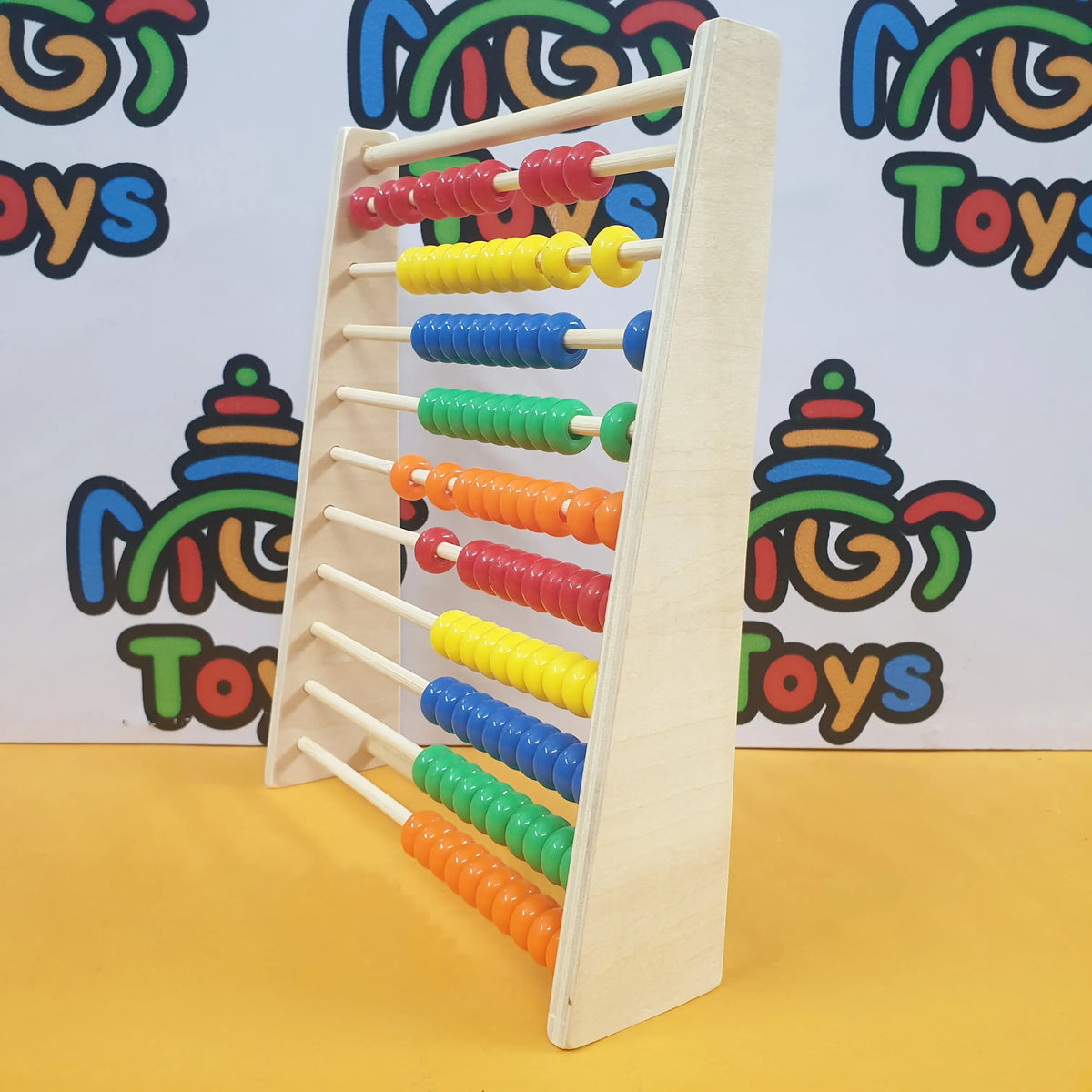 Wooden Maths Activity Calculation Abacus – MGT Toys