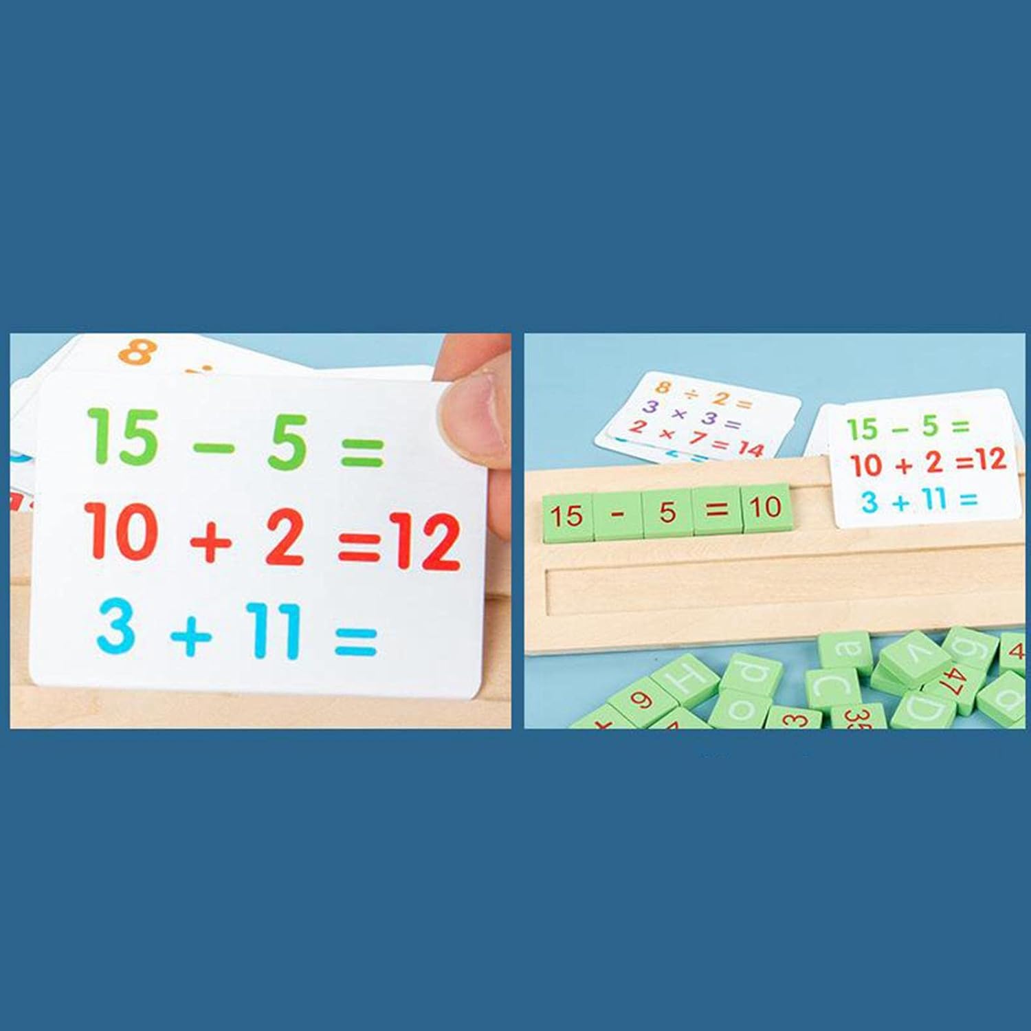 Wooden Alphanumeric Spelling & Maths Teaching Kit – MGT Toys