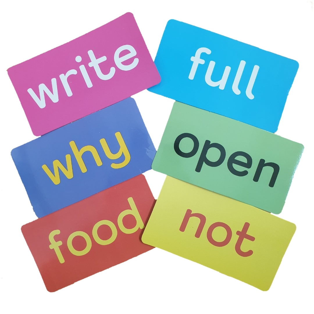 Sight Words Preschool 120 Flash Cards Set – MGT Toys