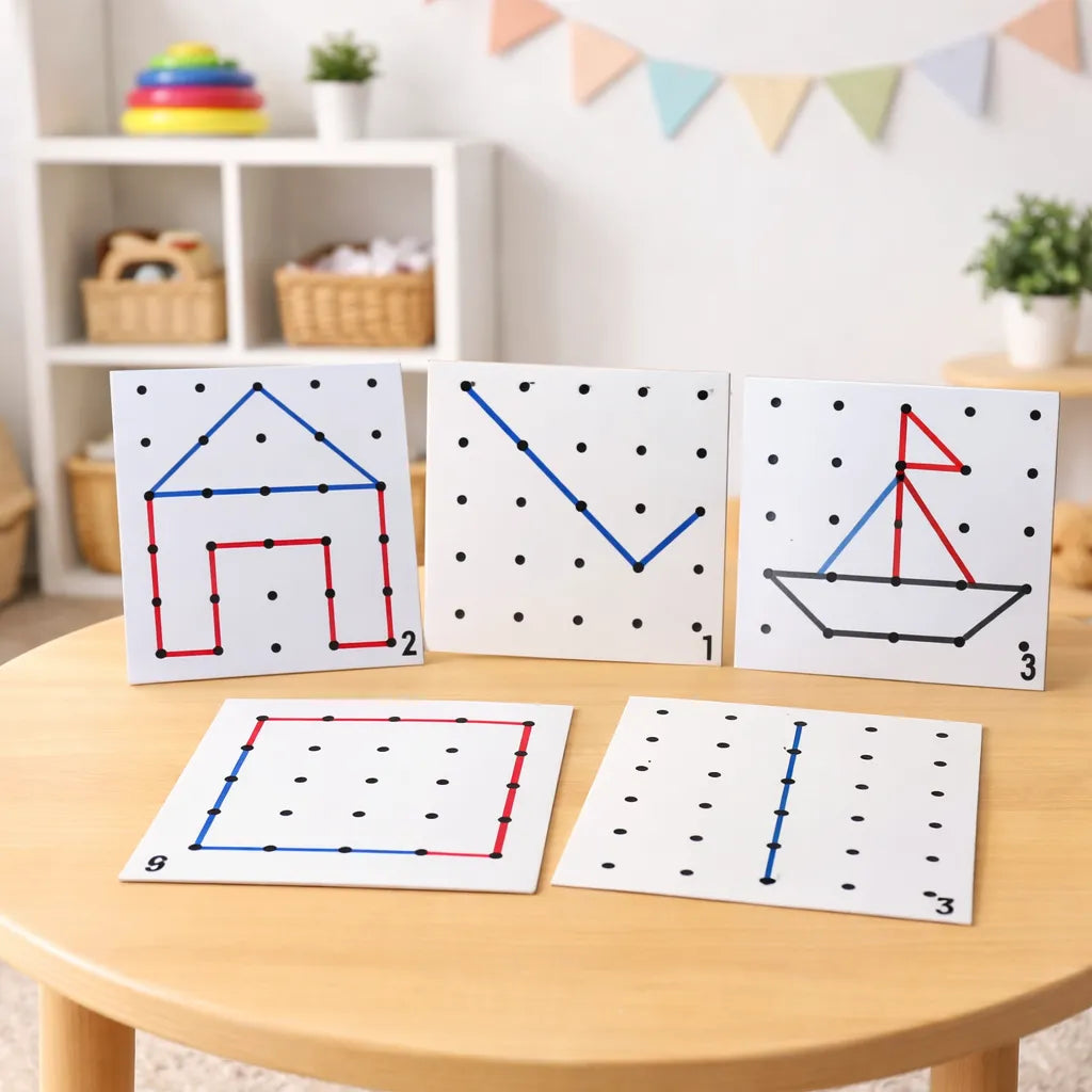 Wooden Montessori Interactive Lacing Activity – MGT Toys