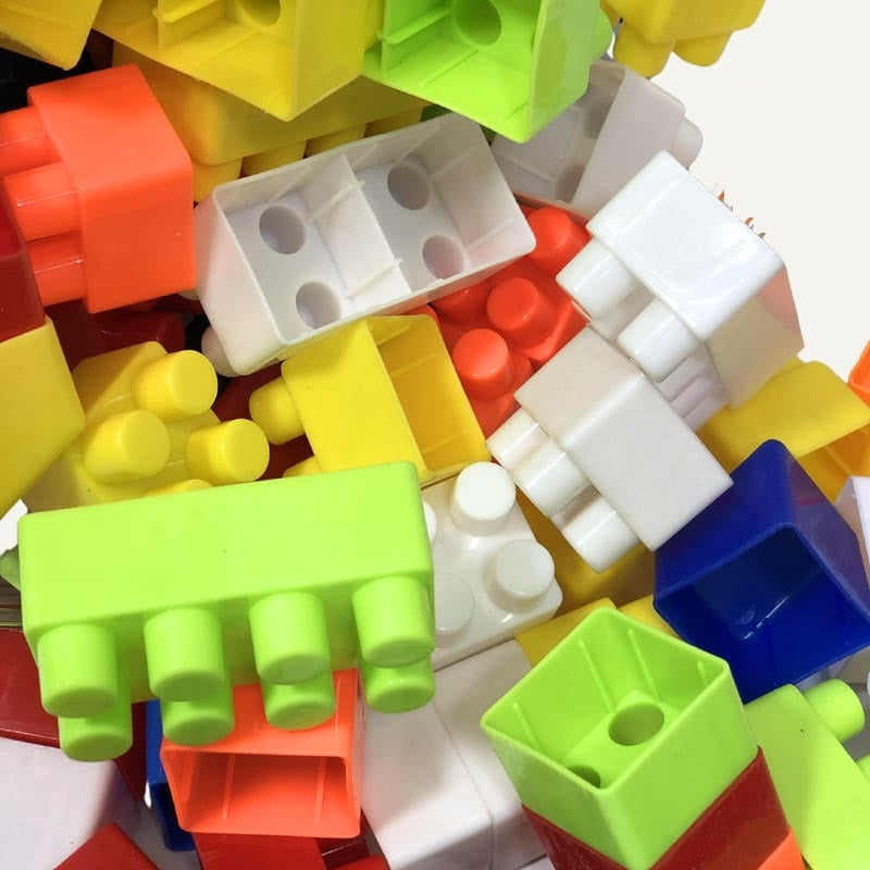 Multicolor Building Blocks Bucket Set – MGT Toys