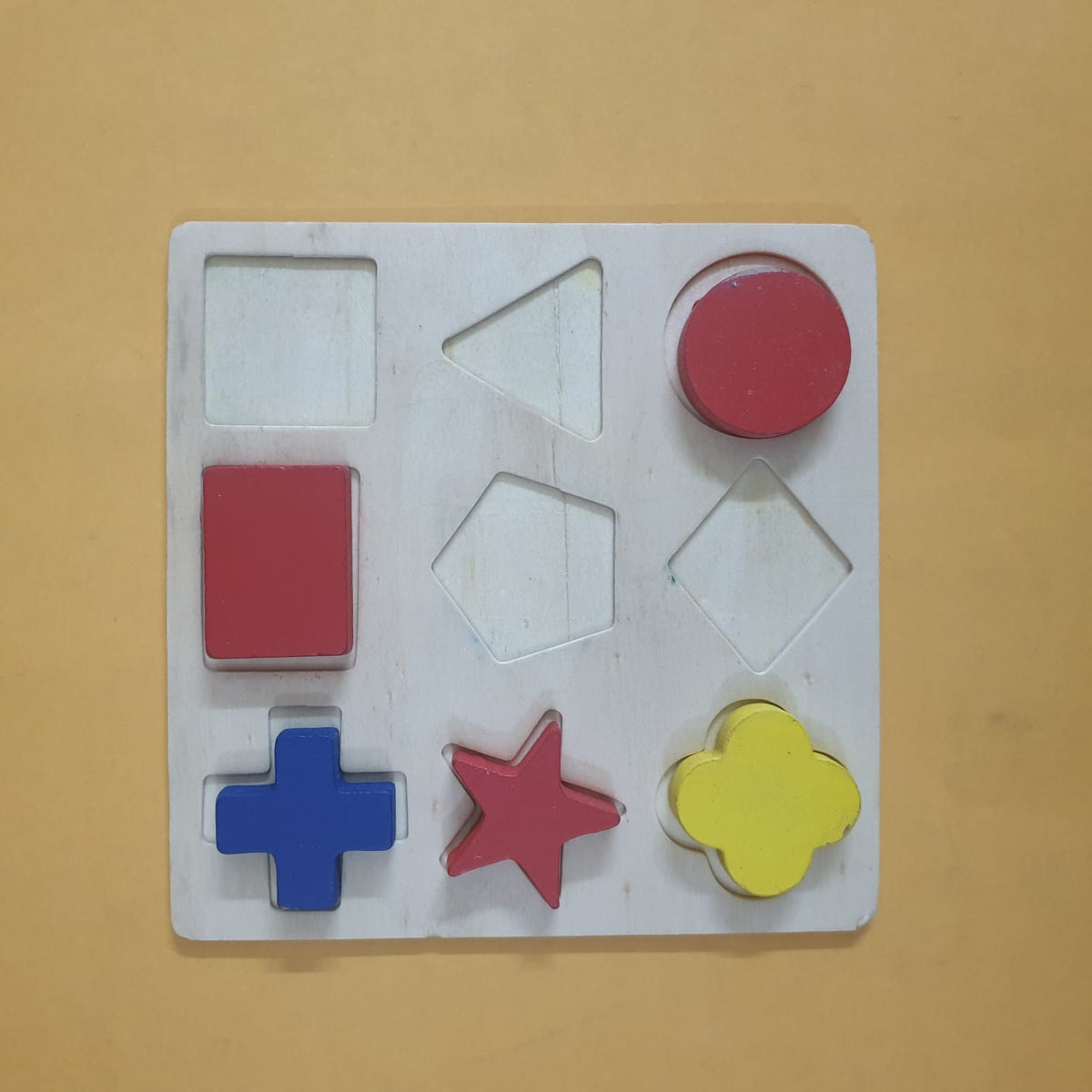 (D&R) Geometric Shapes Board (Missing Piece) – MGT Toys