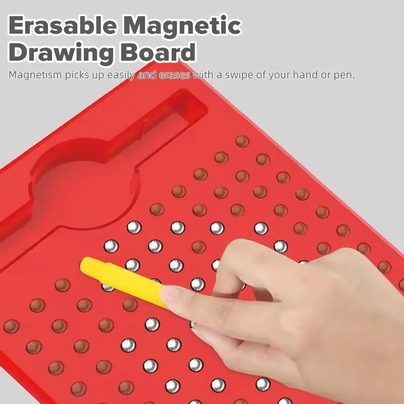 Magnetic Mini Bead Drawing Board With Pen – MGT Toys