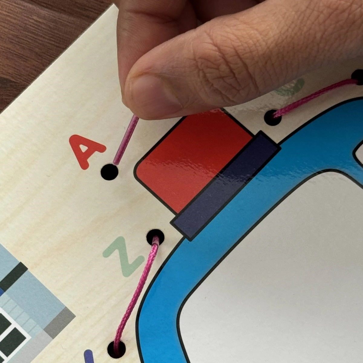 Wooden Lacing Educational Activity Board – MGT Toys