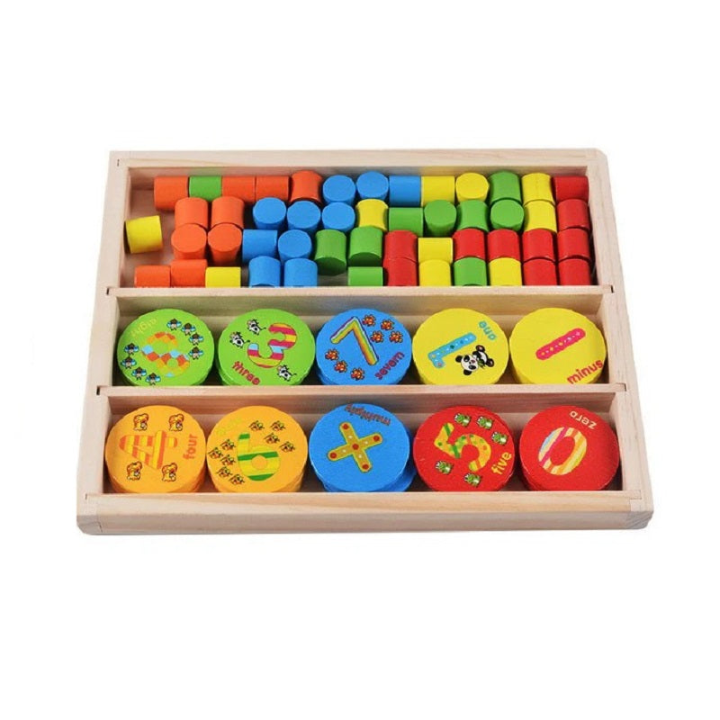 Wooden Multifunctional Wafer Learning Board – MGT Toys