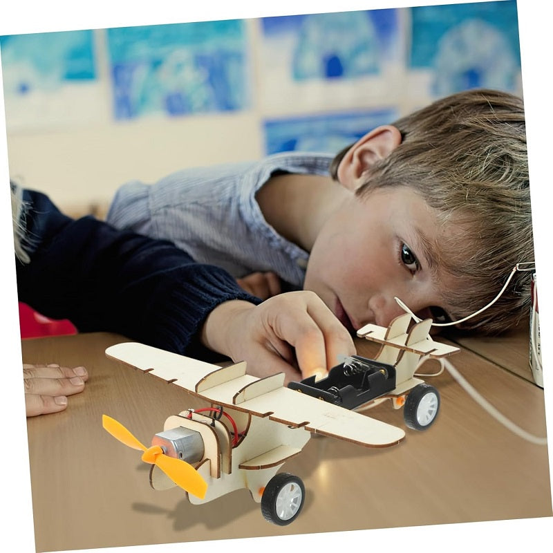 Wooden DIY Science Experiment Gear Shuttle Models – MGT Toys