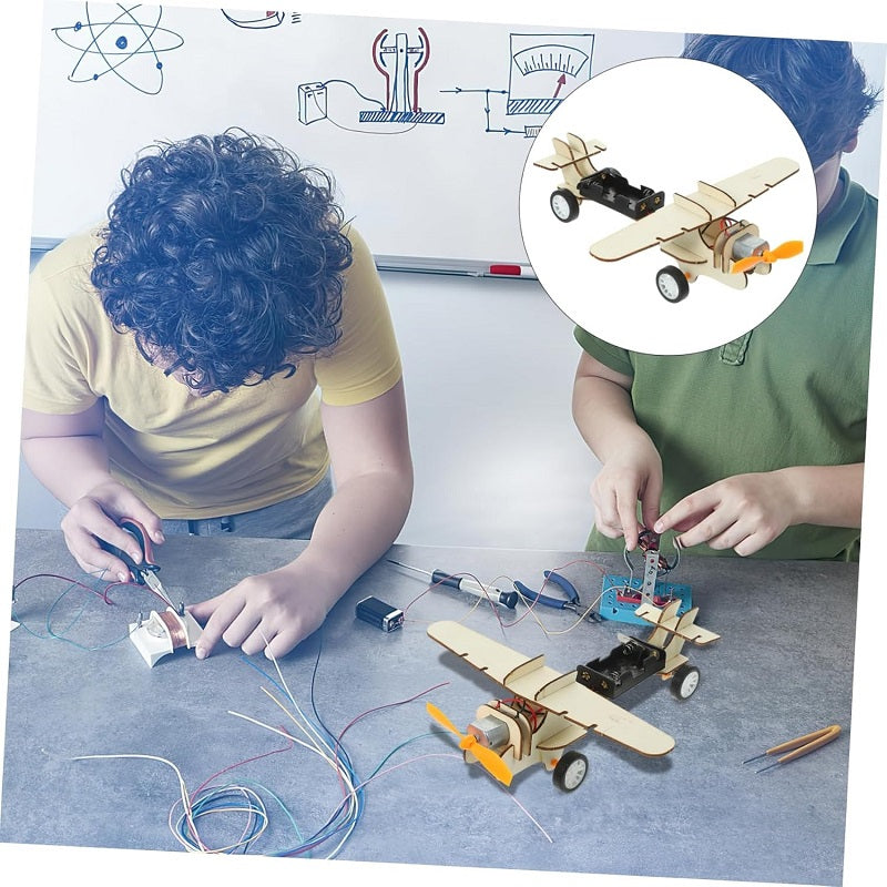 Wooden DIY Science Experiment Gear Shuttle Models – MGT Toys