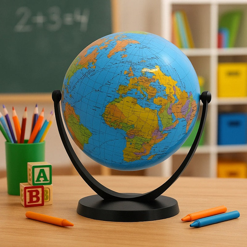 Universal Rotating interactive World Globe – MGT Toys