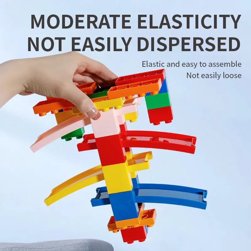 Multifunctional Glider Car Racing Building Blocks Track – MGT Toys