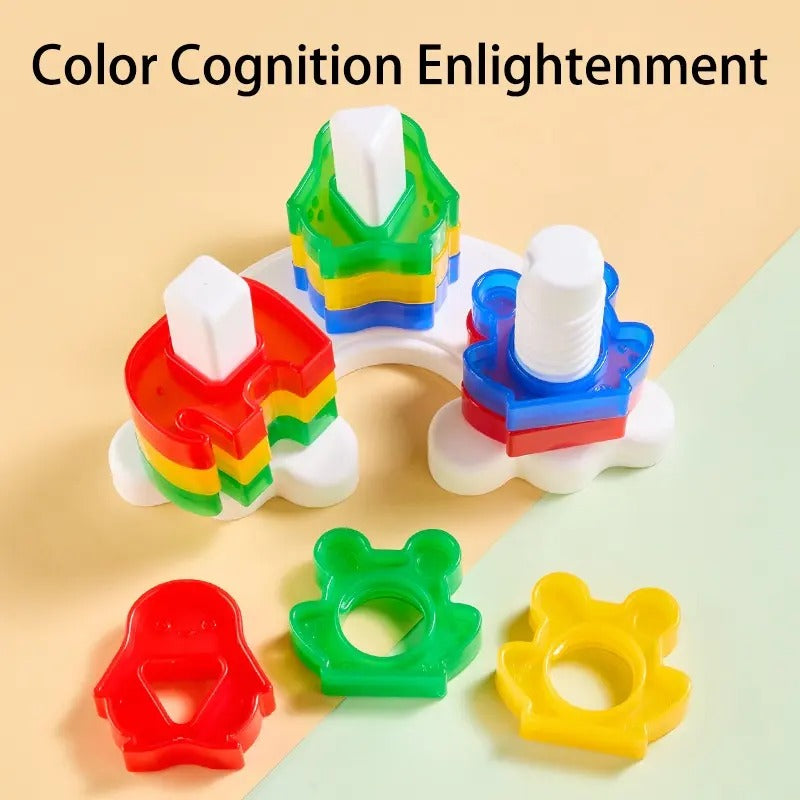 Animal Shape Stacking Puzzle Building Blocks – MGT Toys