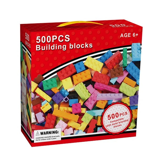 Multicolour Creative Lego Building Blocks 500 pcs Set – MGT Toys