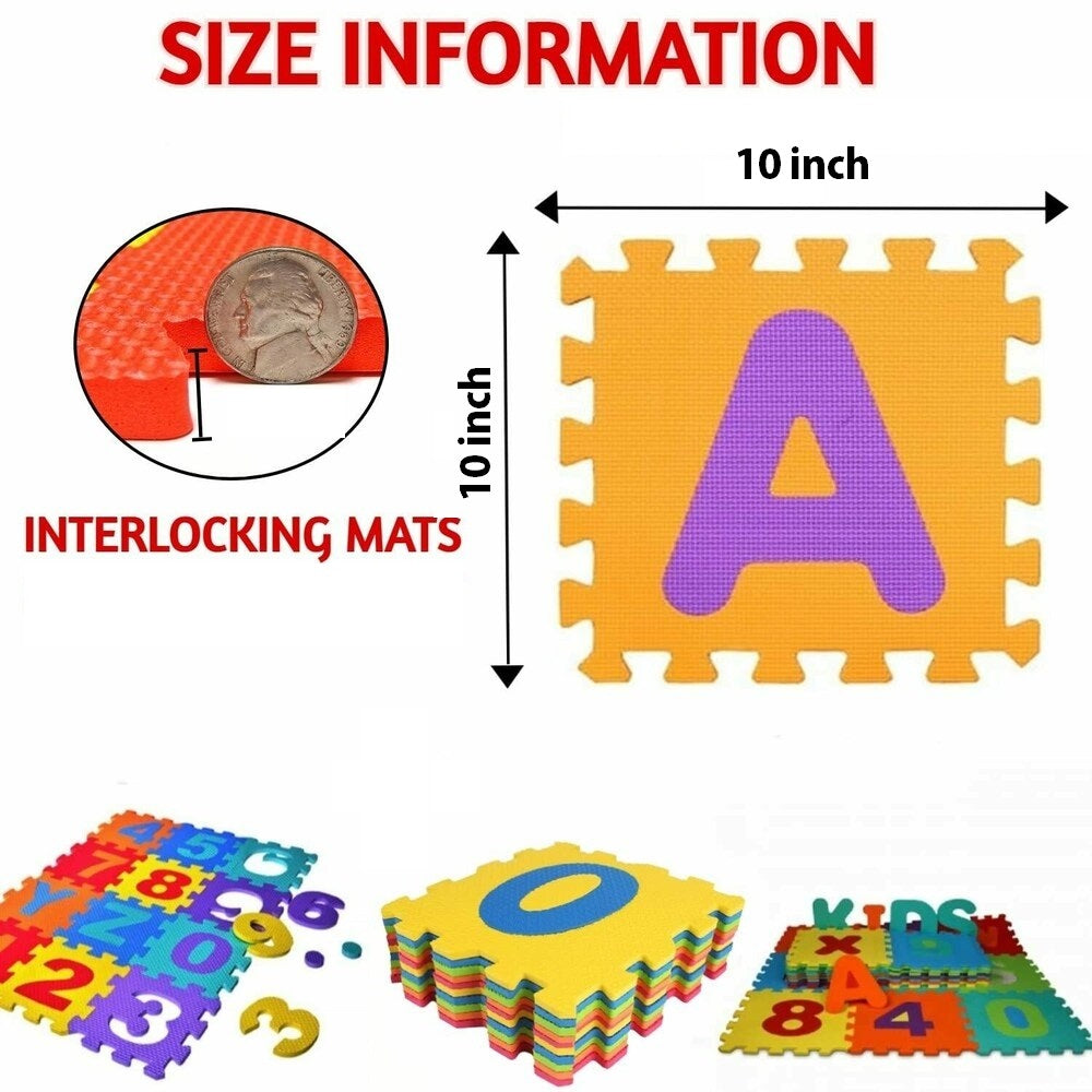 Kids Numbers Learning Foam Activity playmat – MGT Toys