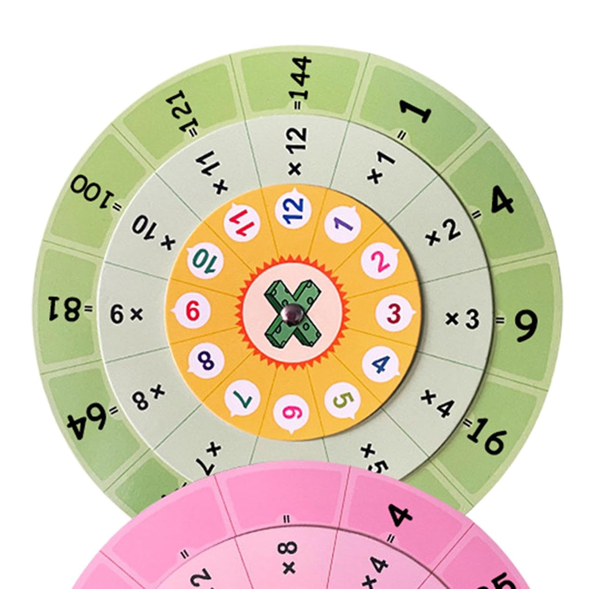 CVC Words and Maths Activity Phonics Spinner Game Kit – MGT Toys