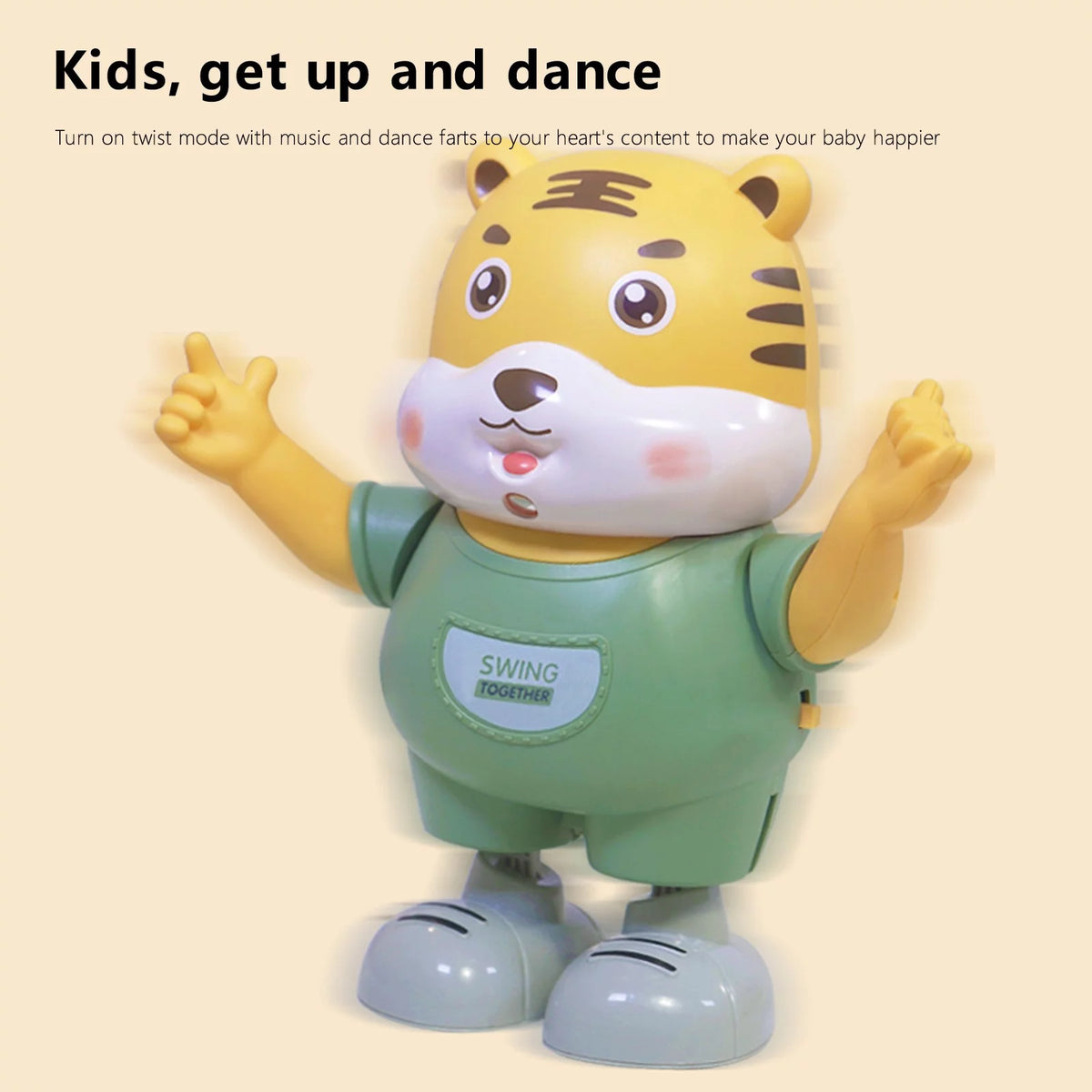 Singing And Dancing Funny Tiger With Projector – MGT Toys