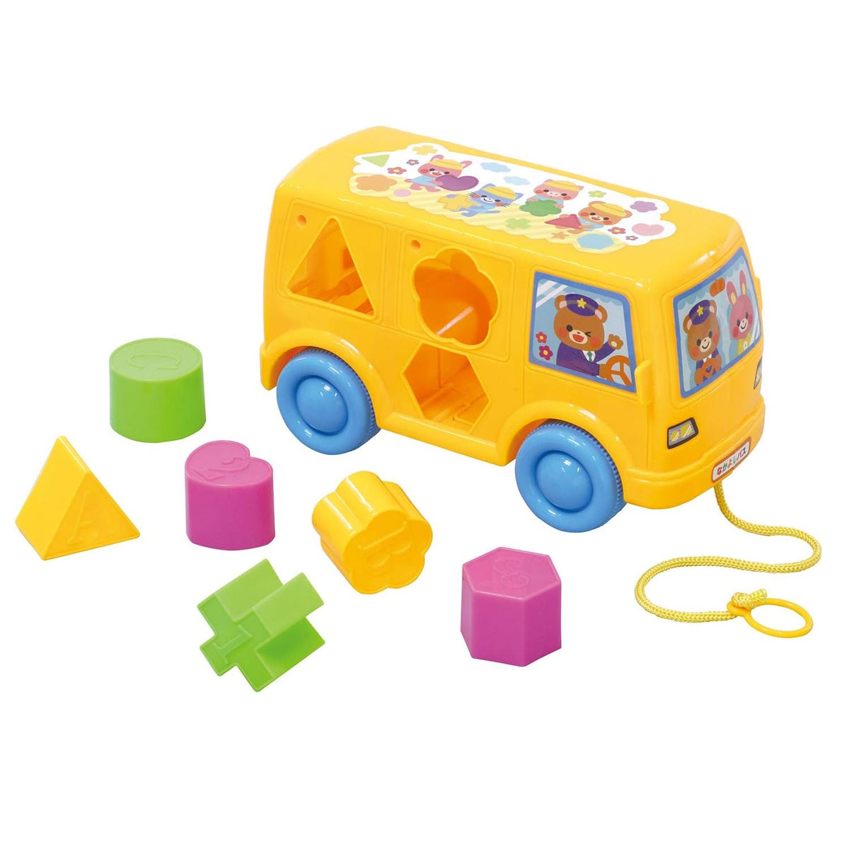 Shapes Sorting Educational Montessori Bus – MGT Toys