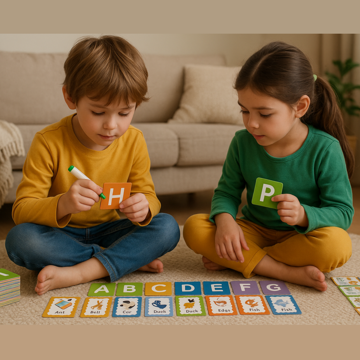 Wooden Capital Alphabets Write & Wipe Flash Cards – MGT Toys