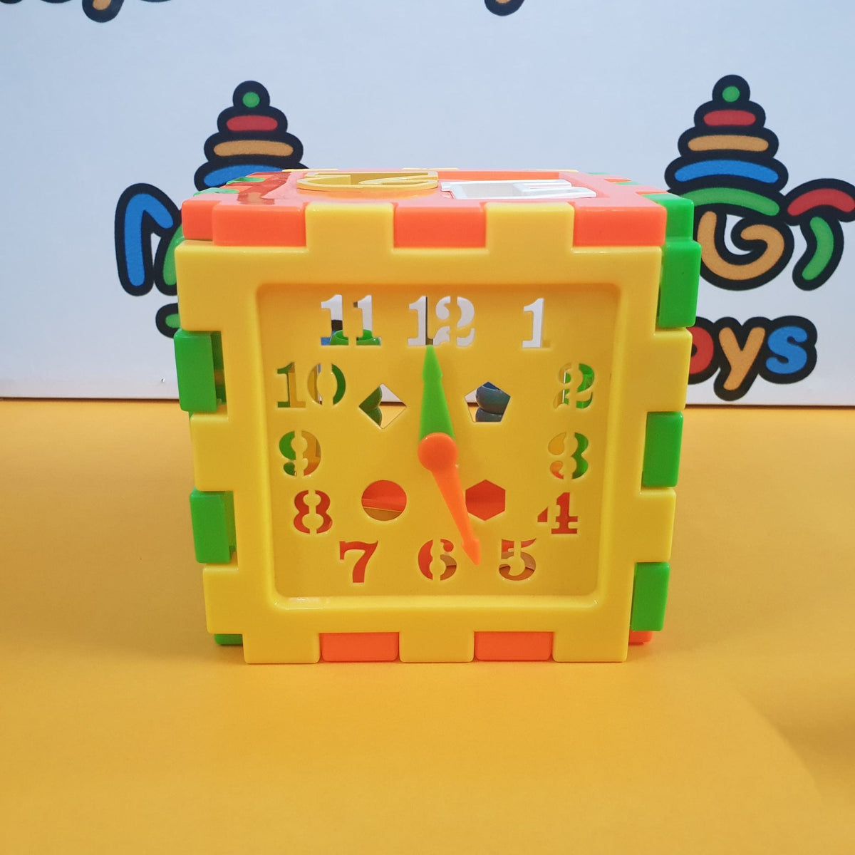 6 Sided Shapes & Numbers Sorter Activity Block Cub2 – MGT Toys