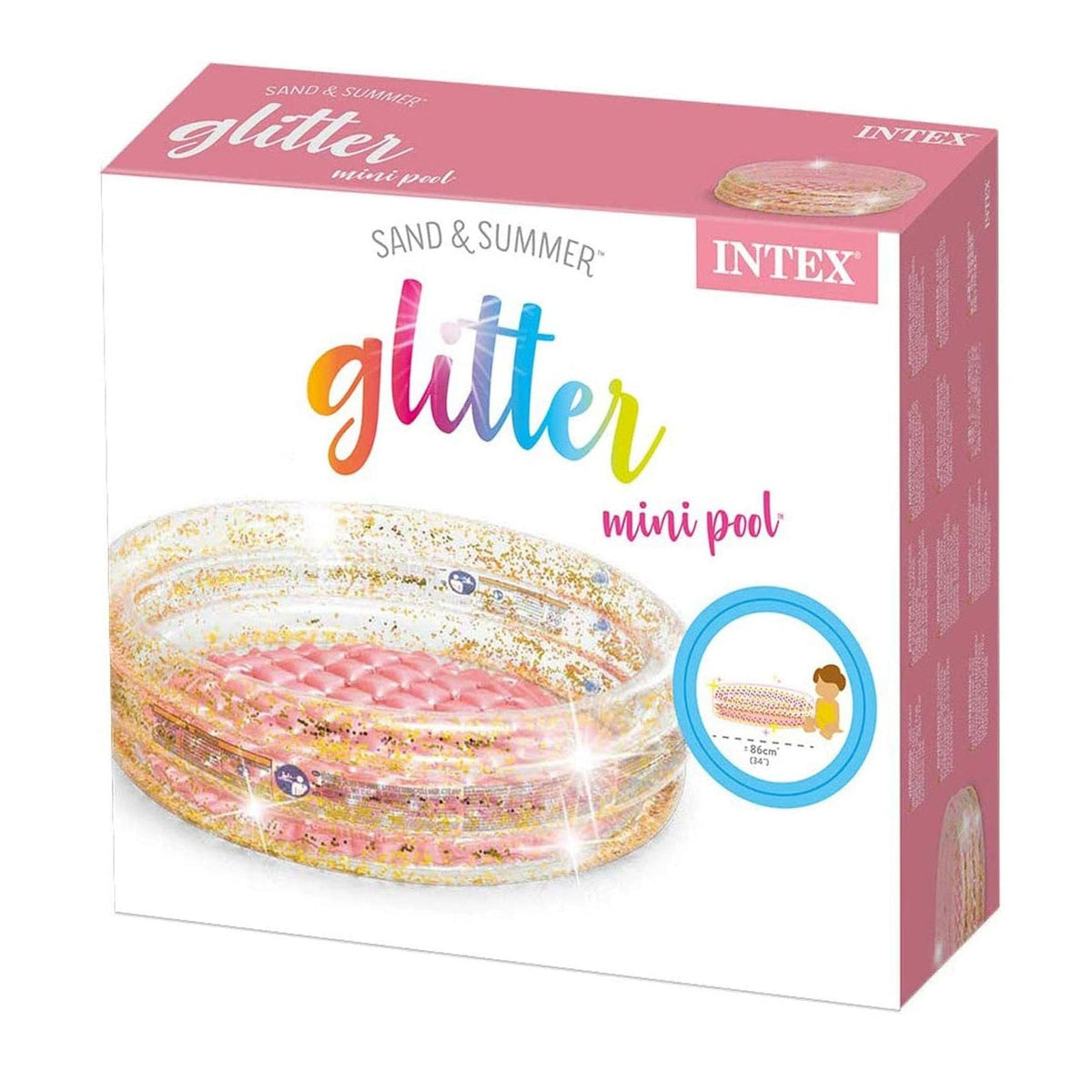 Intex Inflatable Kids Glitter Swimming Pool-36 inch – MGT Toys